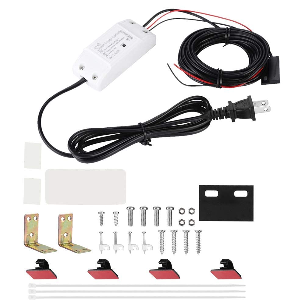 Smart WiFi Garage Door Opener Remote Controller Device Support for Alexa for Google and IFTTT Compatible with Your Smartphone (US Plug)