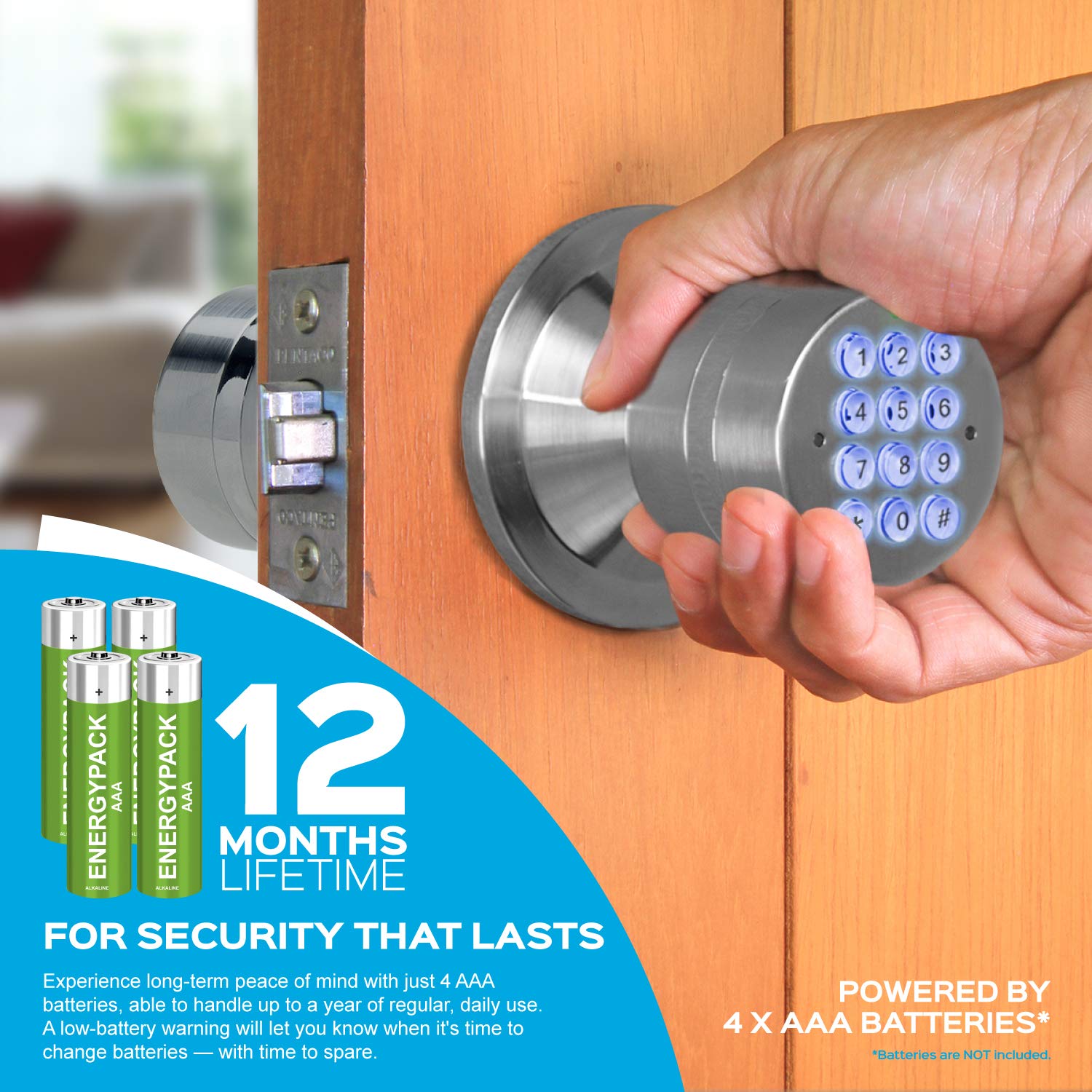 TurboLock TL99 Bluetooth Smart Lock for Keyless Entry with App | Share & Delete Unlimited eKeys on Demand | Beautiful Finish, Simple Installation, Weather-Ready Craftsmanship. (Bronze)