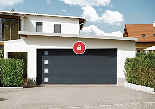 ismartgate Mini Smart Garage Door Opener Remote, APP Control, Compatible with Amazon Alexa, Google Assistant, IFTTT, Compatible with All Garage Openers. Wired Sensor Included.