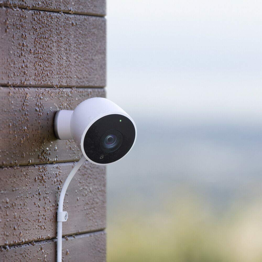 Google Nest Cam Outdoor 2-Pack - 1st Generation - Weatherproof Outdoor Camera - Surveillance Camera with Night Vision - Control with Your Phone