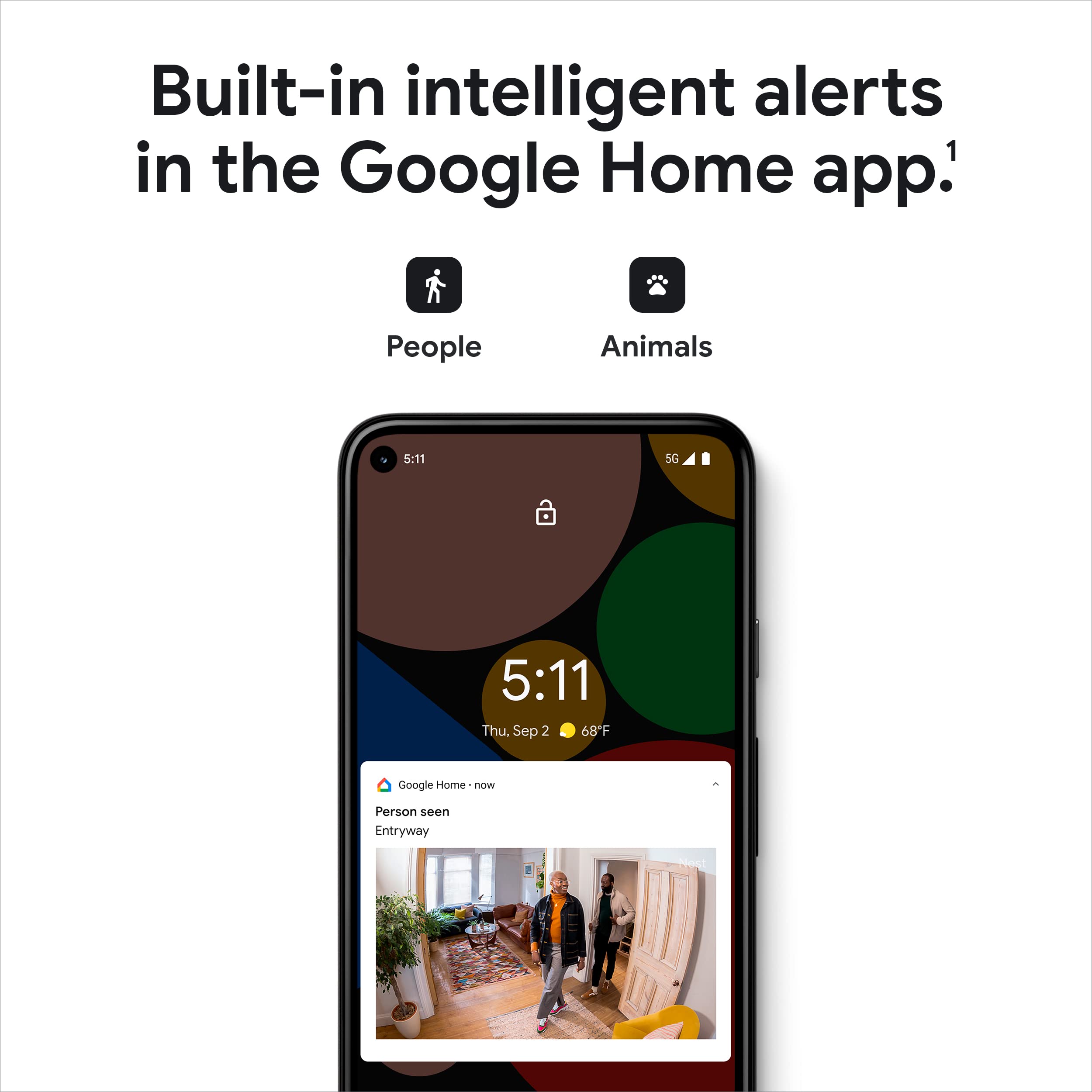 Google Nest Security Cam (Wired) - 2nd Generation - Fog