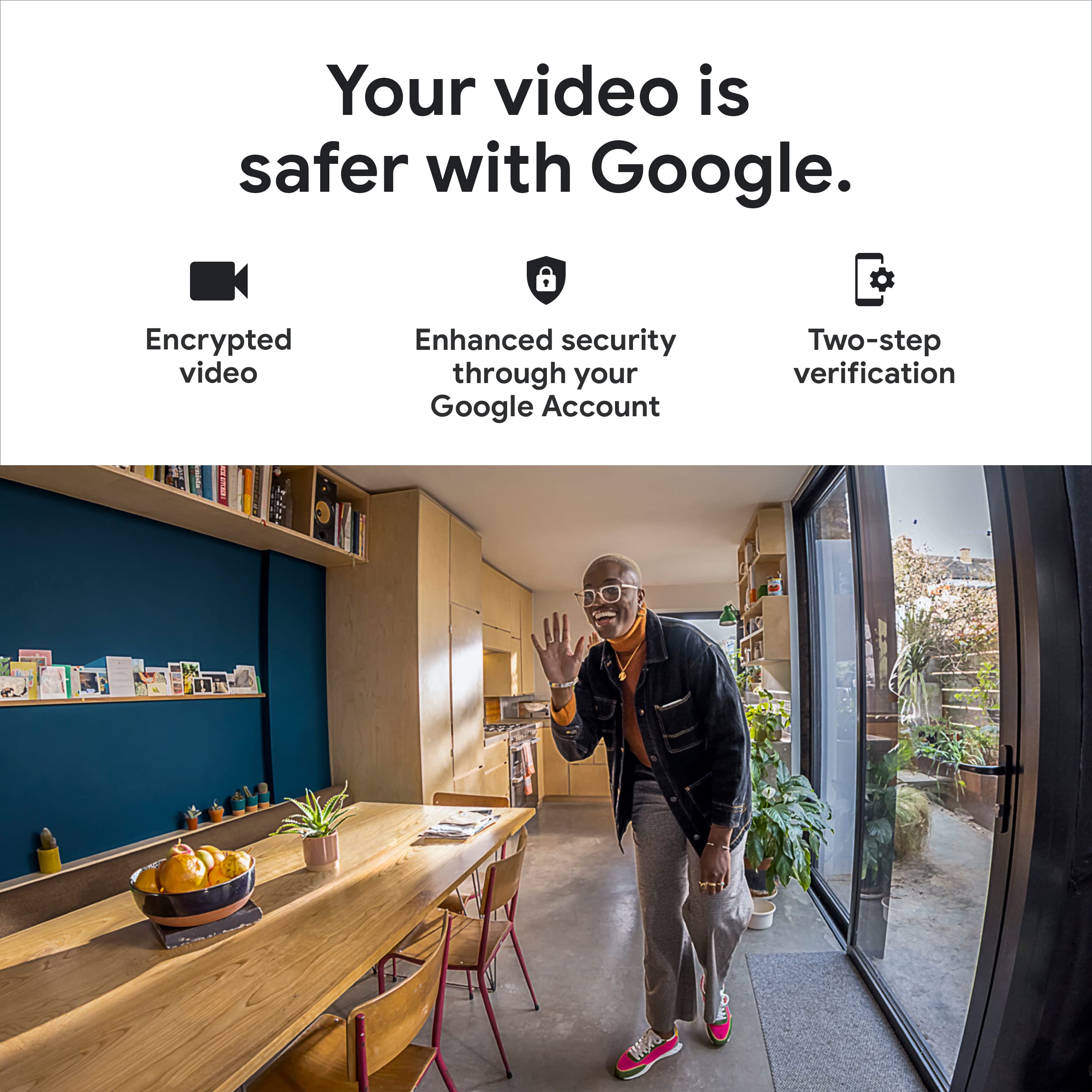 Google Nest Security Cam (Wired) - 2nd Generation - Fog