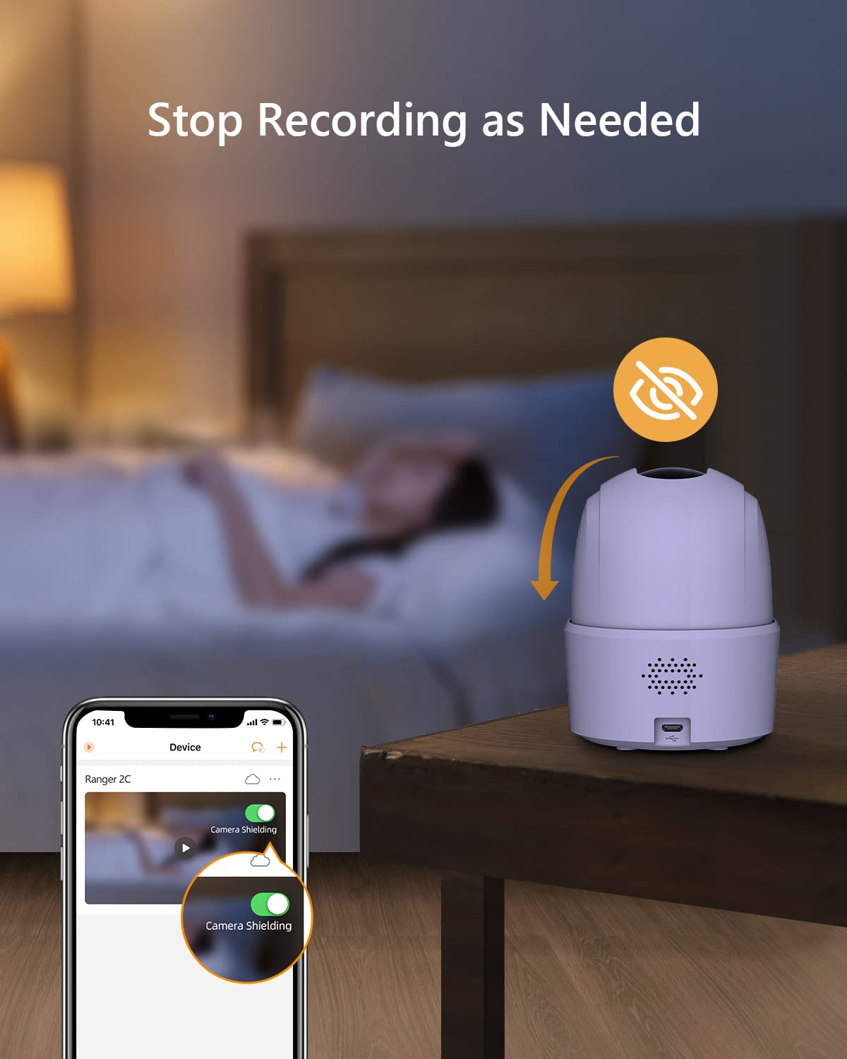 Imou Indoor Security Camera 1080p WiFi Camera (2.4G Only) 360 Degree Home Camera with App, Night Vision, 2-Way Audio, Human Detection, Motion Tracking, Sound Detection, Local & Cloud Storage