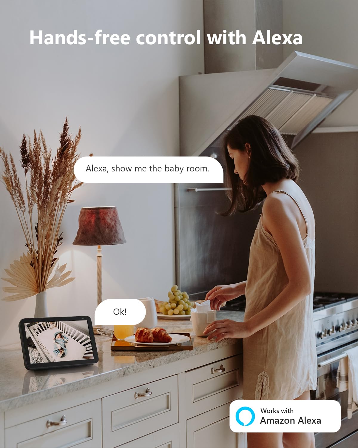 Imou Indoor Security Camera 1080p WiFi Camera (2.4G Only) 360 Degree Home Camera with App, Night Vision, 2-Way Audio, Human Detection, Motion Tracking, Sound Detection, Local & Cloud Storage