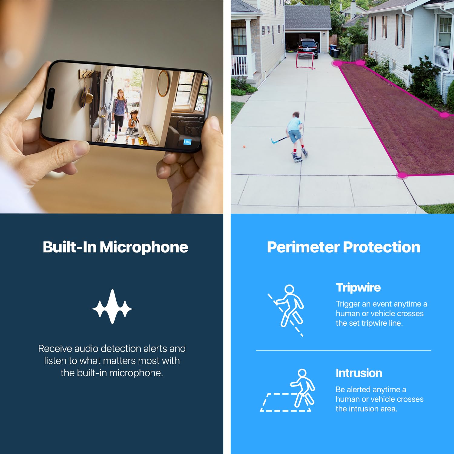 Amcrest UltraHD 4K (8MP) Outdoor Bullet POE IP Camera, 3840x2160, 98ft NightVision, 2.8mm Lens, IP67 Weatherproof, MicroSD Recording, White (IP8M-2496EW-V2)