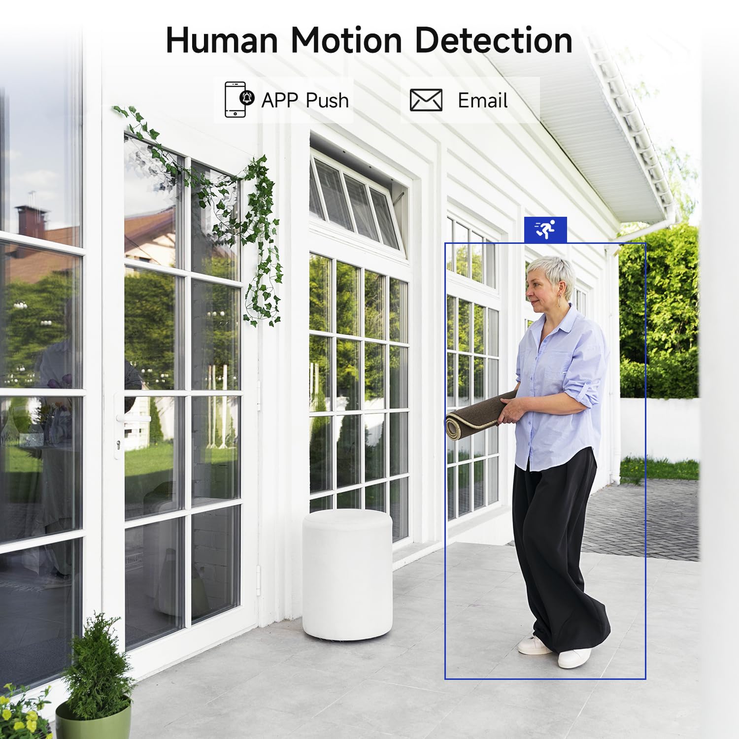 XVIM 8CH 1080P Wired Security Camera System with 1TB Hard Drive, 8pcs HD Outdoor Home Surveillance Cameras Night Vision Remote Access Motion Alert