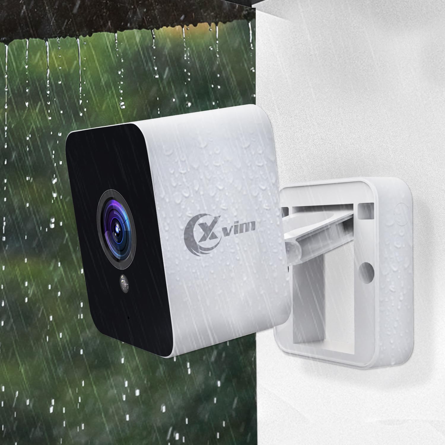 XVIM 8CH 1080P Wired Security Camera System with 1TB Hard Drive, 8pcs HD Outdoor Home Surveillance Cameras Night Vision Remote Access Motion Alert