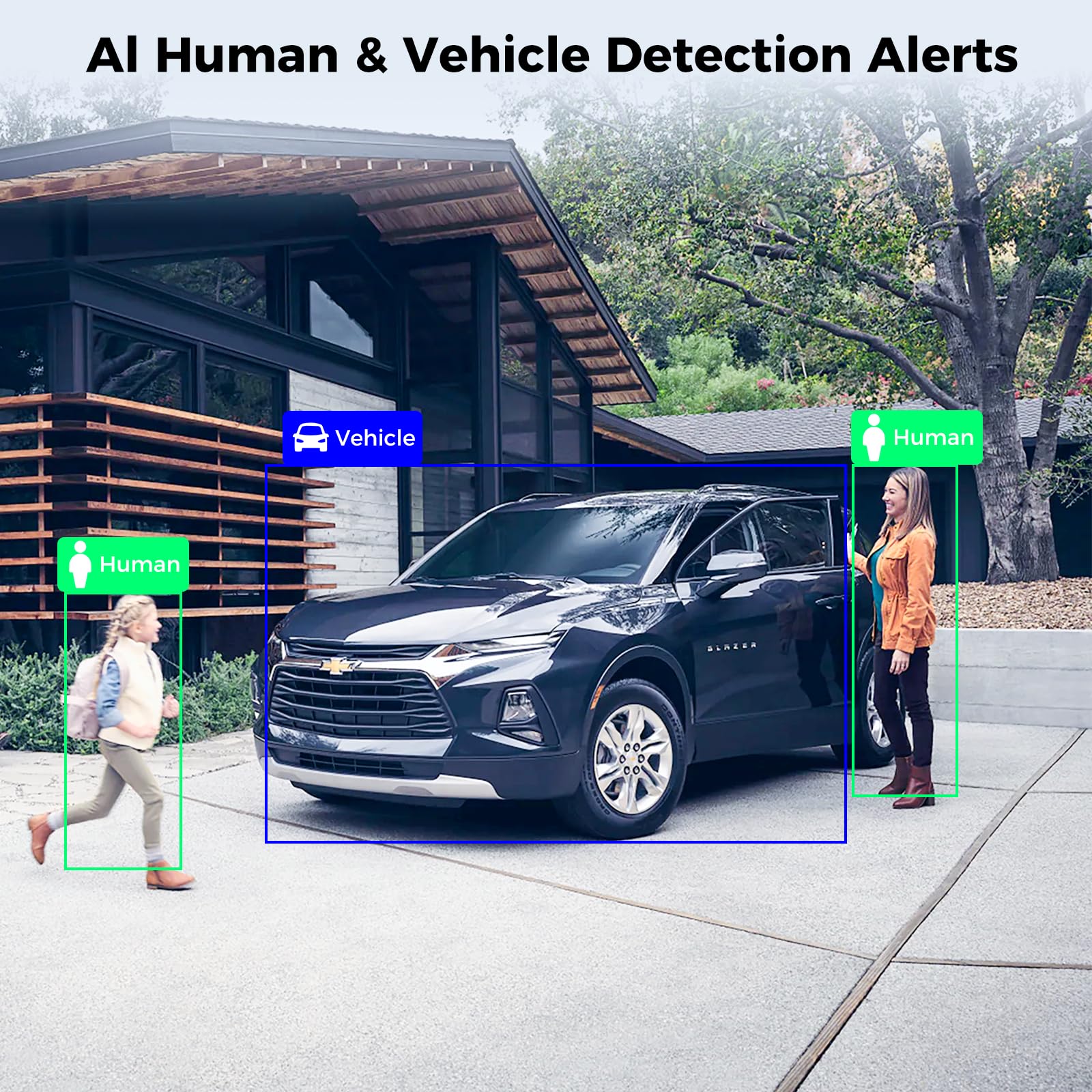 [H.265+ Face Detection] Hiseeu 5MP 8ch Security Camera System, 3TB HDD Home CCTV Camera Security System w/8pcs Security Cameras Outdoor&Indoor, Remote Access, Motion Detect, Night Vision, 24/7 Record