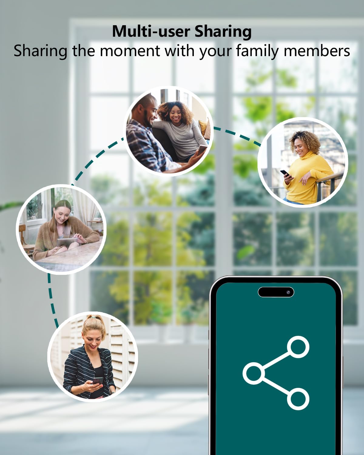 Doorbell Camera Wireless WiFi Video Doorbell Two-Way Audio Human PIR Motion Detection HD Security Camera Real-Time Video for iOS & Android Phone
