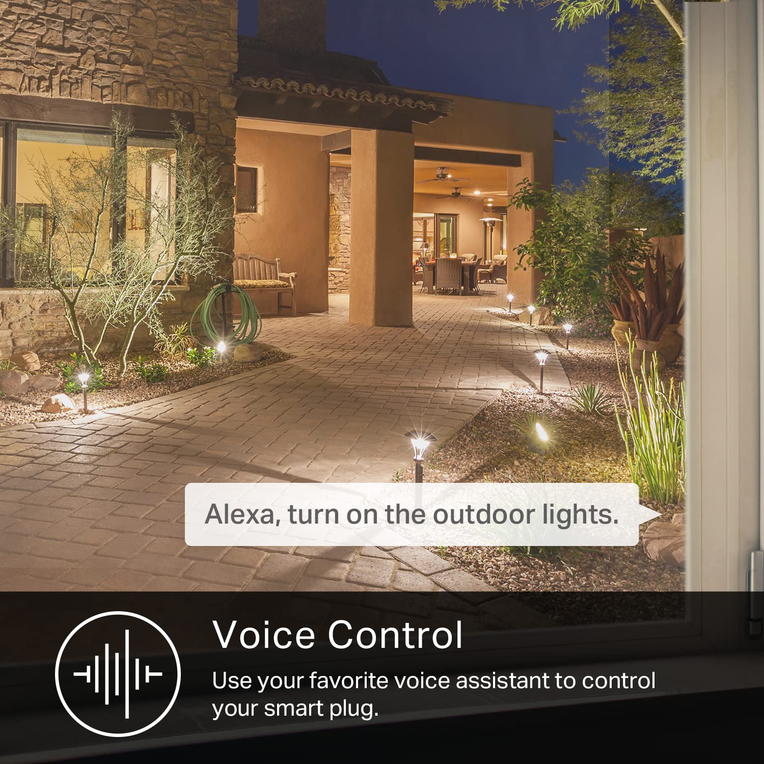 Kasa Outdoor Smart Plug, Smart Home Wi-Fi Outlet with 2 Sockets, IP64 Weather Resistance, Compatible with Alexa, Google Home & IFTTT, No Hub Required, ETL Certified(EP40)