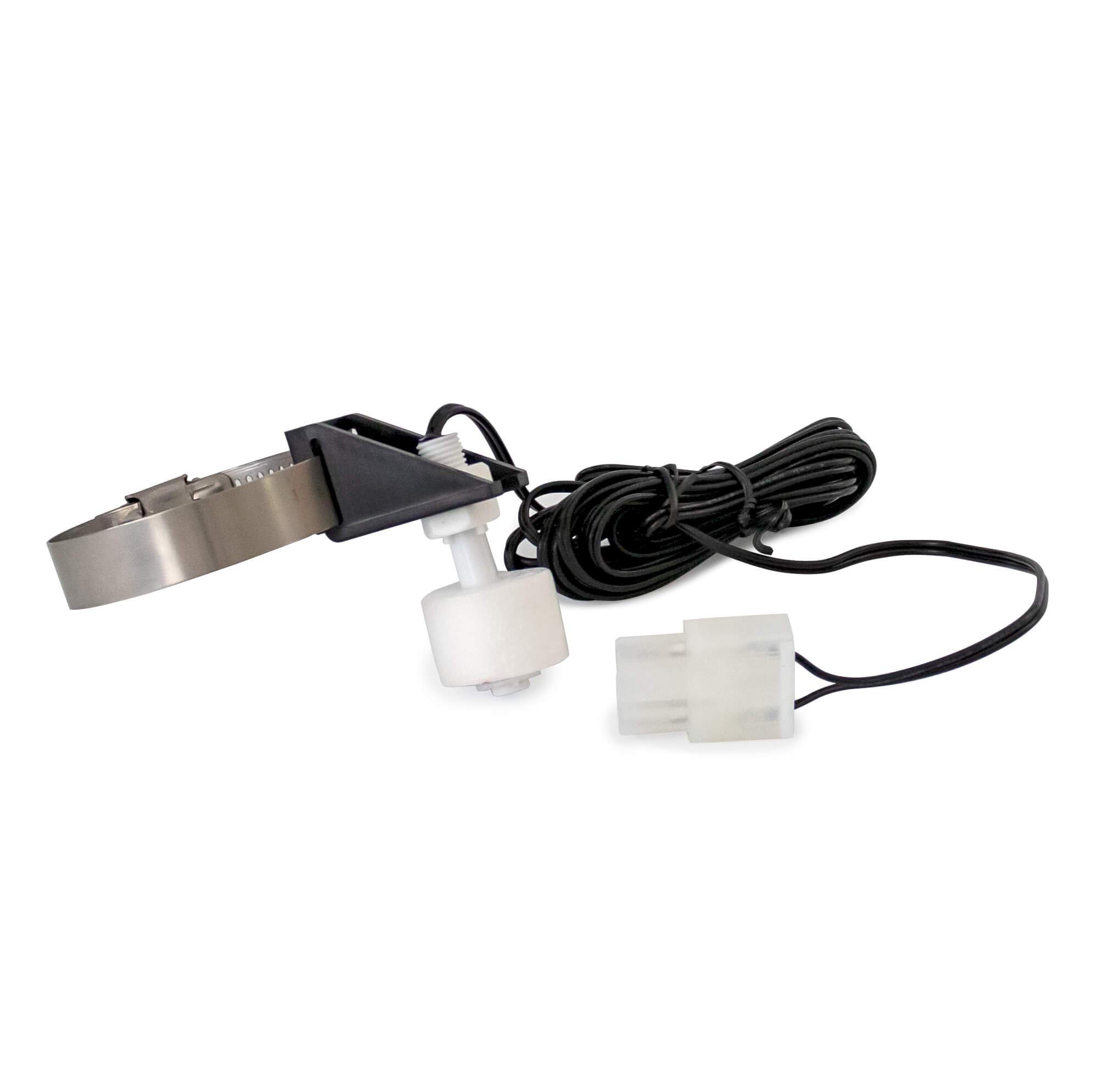 PumpSpy WiFi Sump Pump Smart Outlet with Sump Pump Water Level Sensor, 24/7Monitoring & Alerts, Works with any 120V Sump Pump, Has Additional Outlet for Backup System For Sump Pump, White
