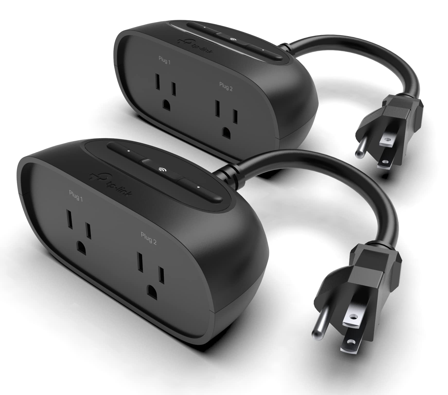 Kasa Outdoor Smart Plug 2 Pack, Smart Home Wi-Fi Outlet with 2 Sockets, IP64 Weather Resistance, Works with Alexa, Google Home & IFTTT, No Hub Required, ETL Certified(KP400P2)