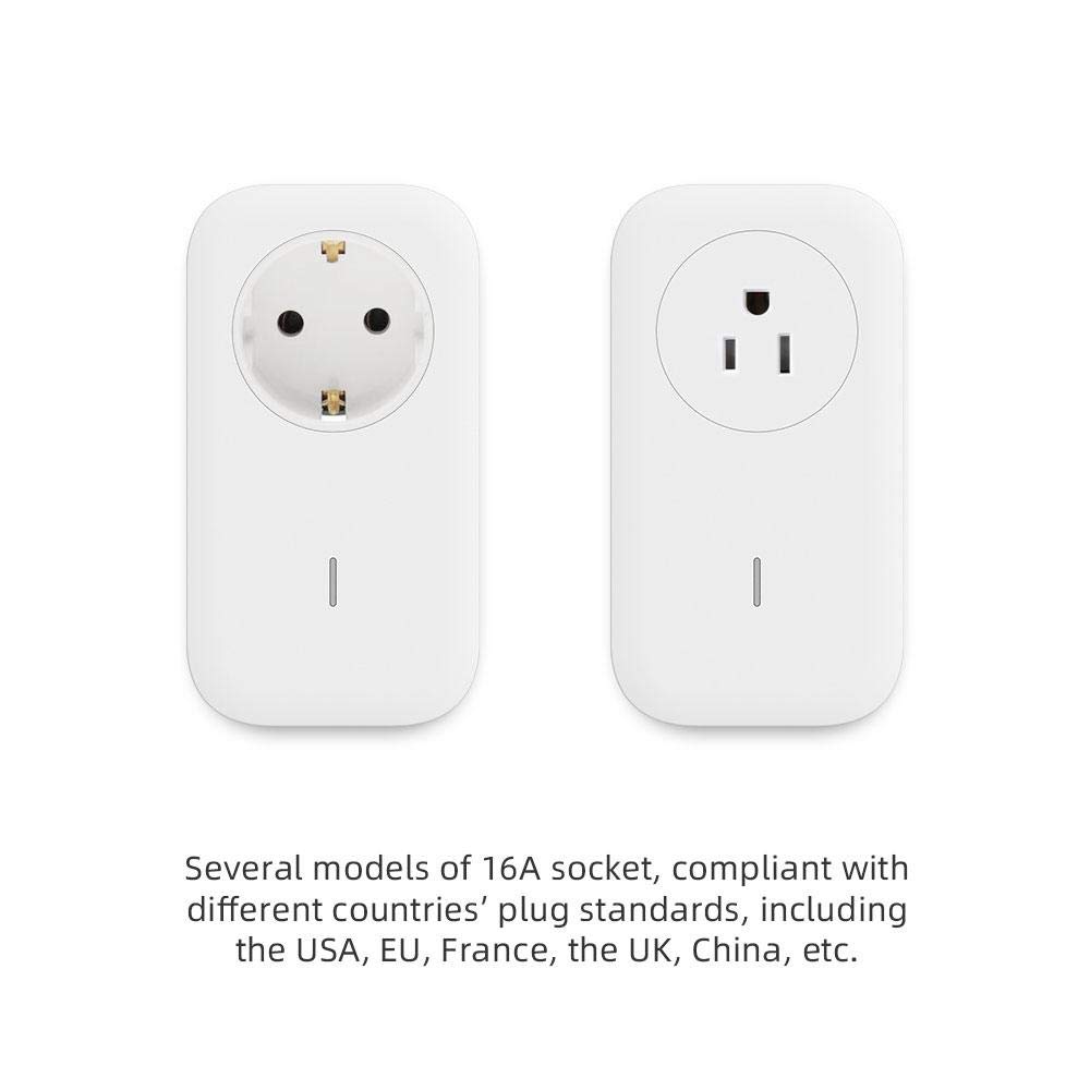 UBiBot Smart Plug WiFi Remote Control Outlet Alexa & IFTTT, Energy Monitoring and Timer Function, No HUB Required, Delayed Switch Supports External Temperature Probe (SP1 WiFi & SIM)