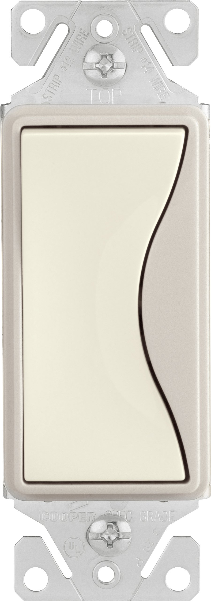 EATON Wiring RF9501DS Aspire Z-Wave Wireless Single Pole Switch, Desert Sand