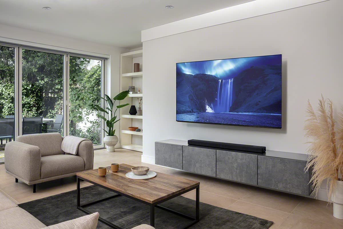 Sony HT-A5000 5.1.2ch Dolby Atmos Sound Bar Surround Sound Home Theater with DTS:X and 360 Spatial Sound Mapping, works with Alexa and Google Assistant