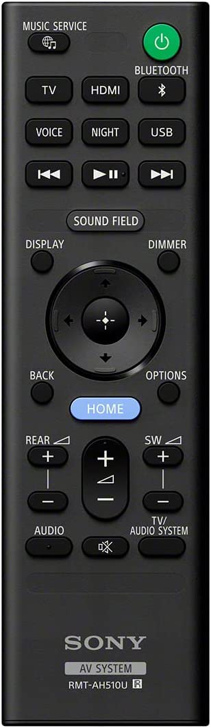 Sony HT-A5000 5.1.2ch Dolby Atmos Sound Bar Surround Sound Home Theater with DTS:X and 360 Spatial Sound Mapping, works with Alexa and Google Assistant