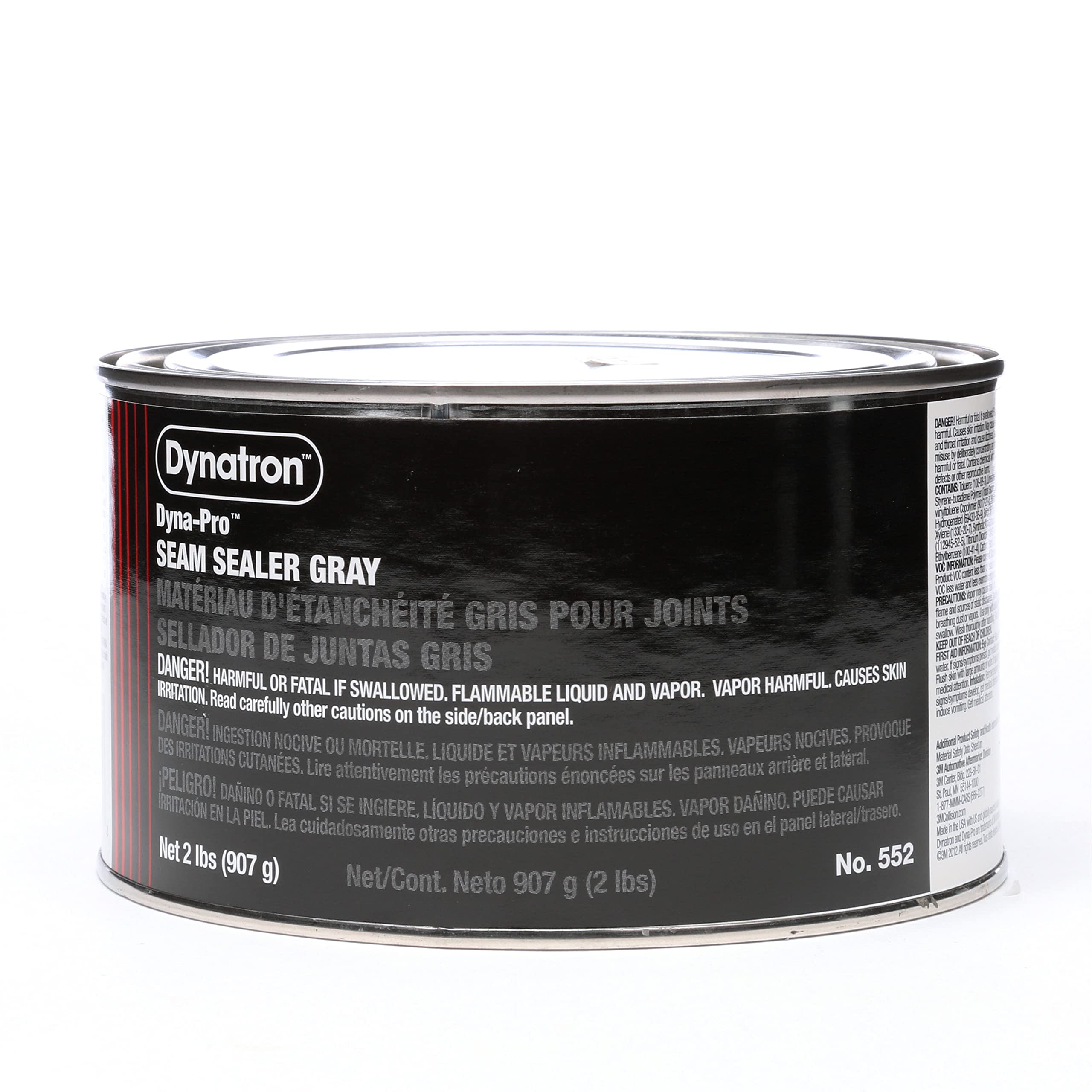 3M Dynatron Brushable Gray Seam Sealer, 552, 1 qt