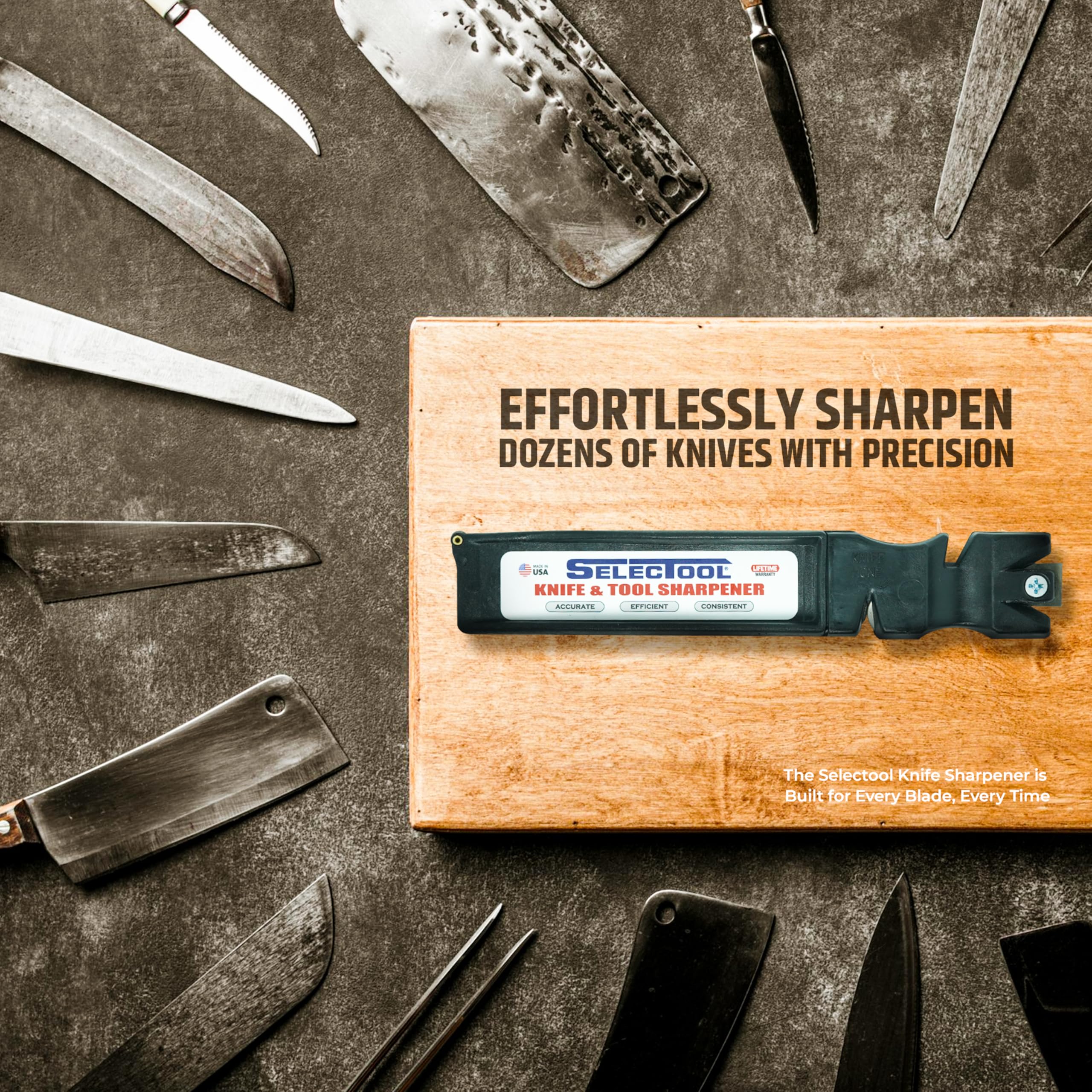 Selectool SEL001 Master Sharpener, Black