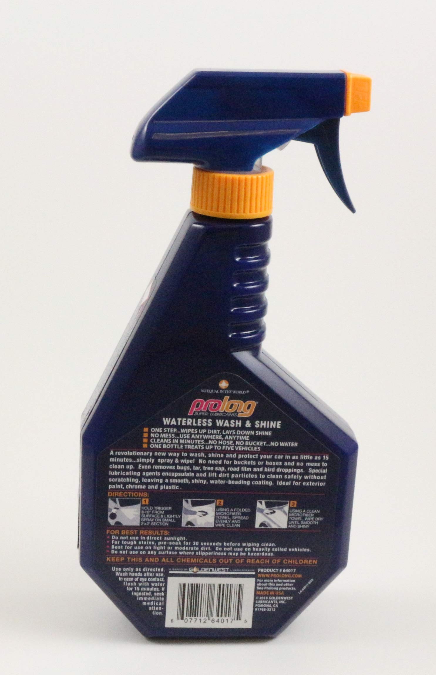 Prolong Super Lubricants PSL64017 Waterless Wash and Shine - 17 oz.
