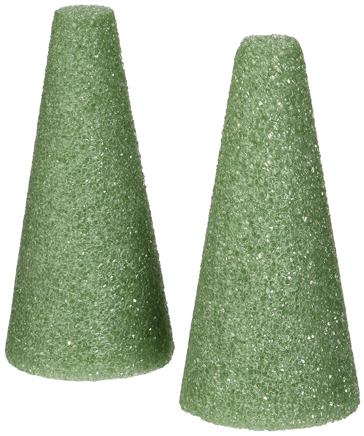 FloraCraft FloraFōM 2 Piece Cone 2.75 Inch x 6 Inch Green