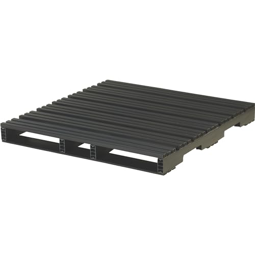 Jifram Extrusions Recycled Plastic Pallet with 4-Way Entry - 48in. x 48in. Model Number 05000125