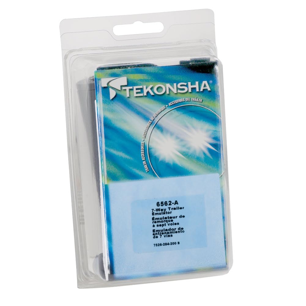 Tekonsha 6562 7-Way Blade Tester and Trailer Emulator with LED Display