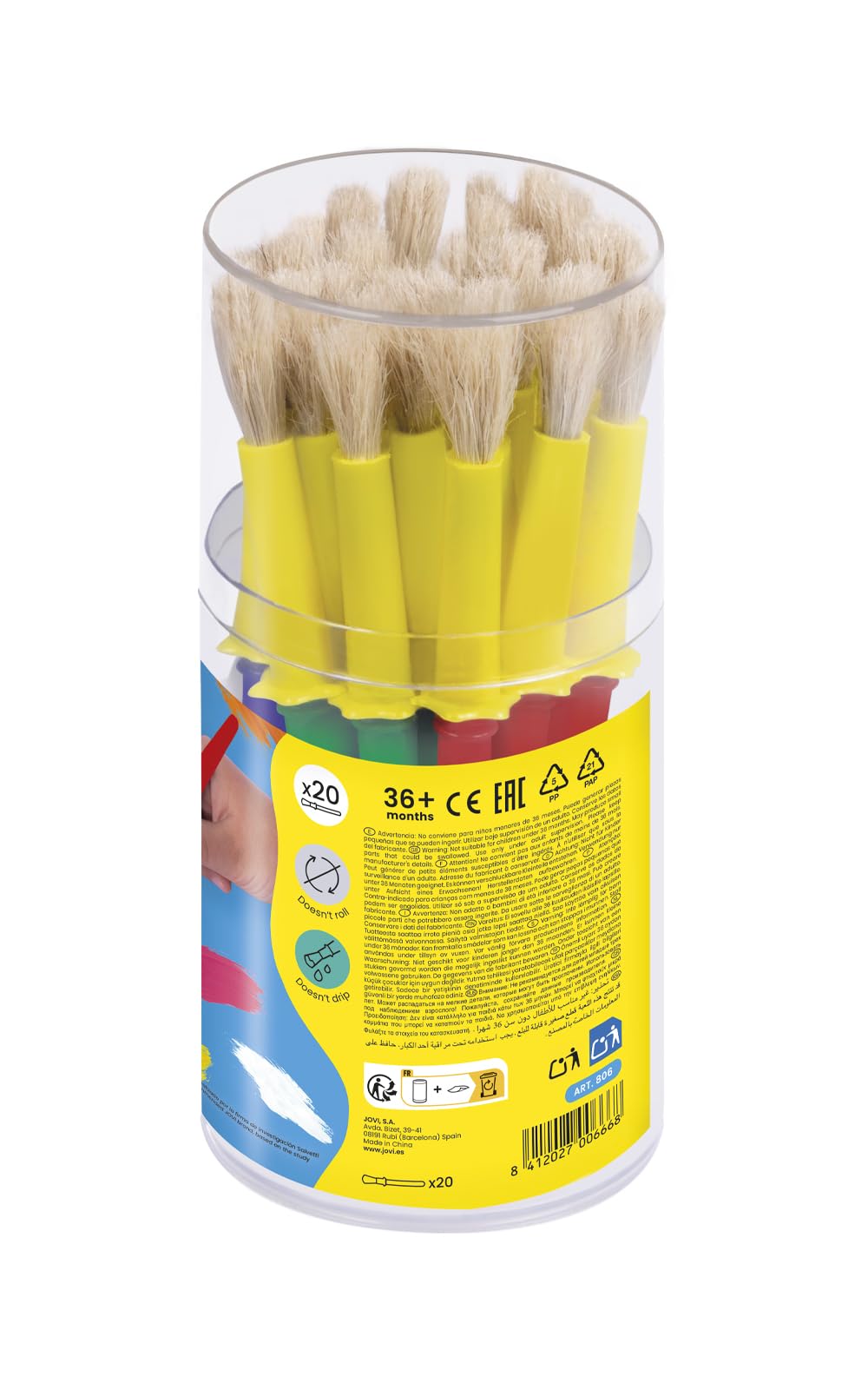 Jovi Brush, 20 Schulpinsel