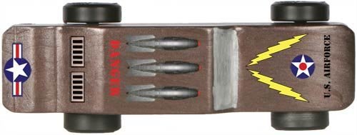 Military Decals Compatible with Pinewood Derby Cars