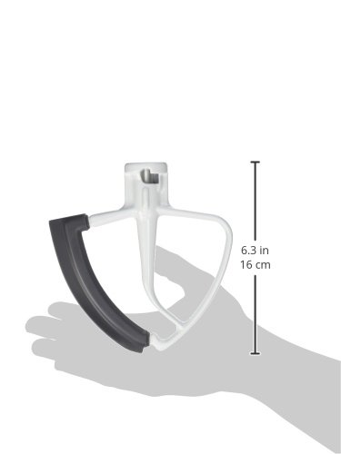 KitchenAid KFE5T Tilt-Head Flex Edge Beater, White