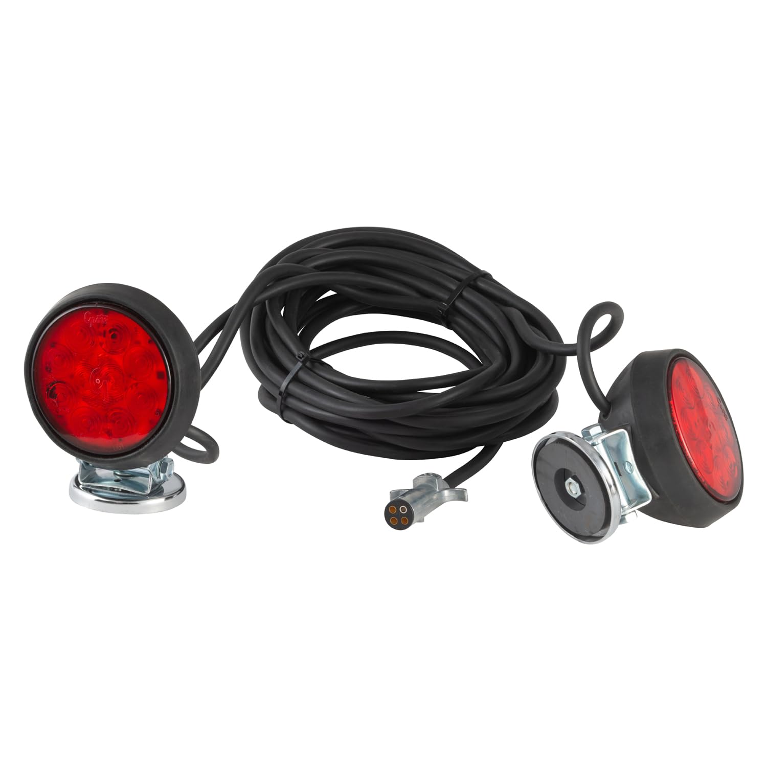 Grote 65402-4 Red Heavy Duty Magnetic Towing Kit