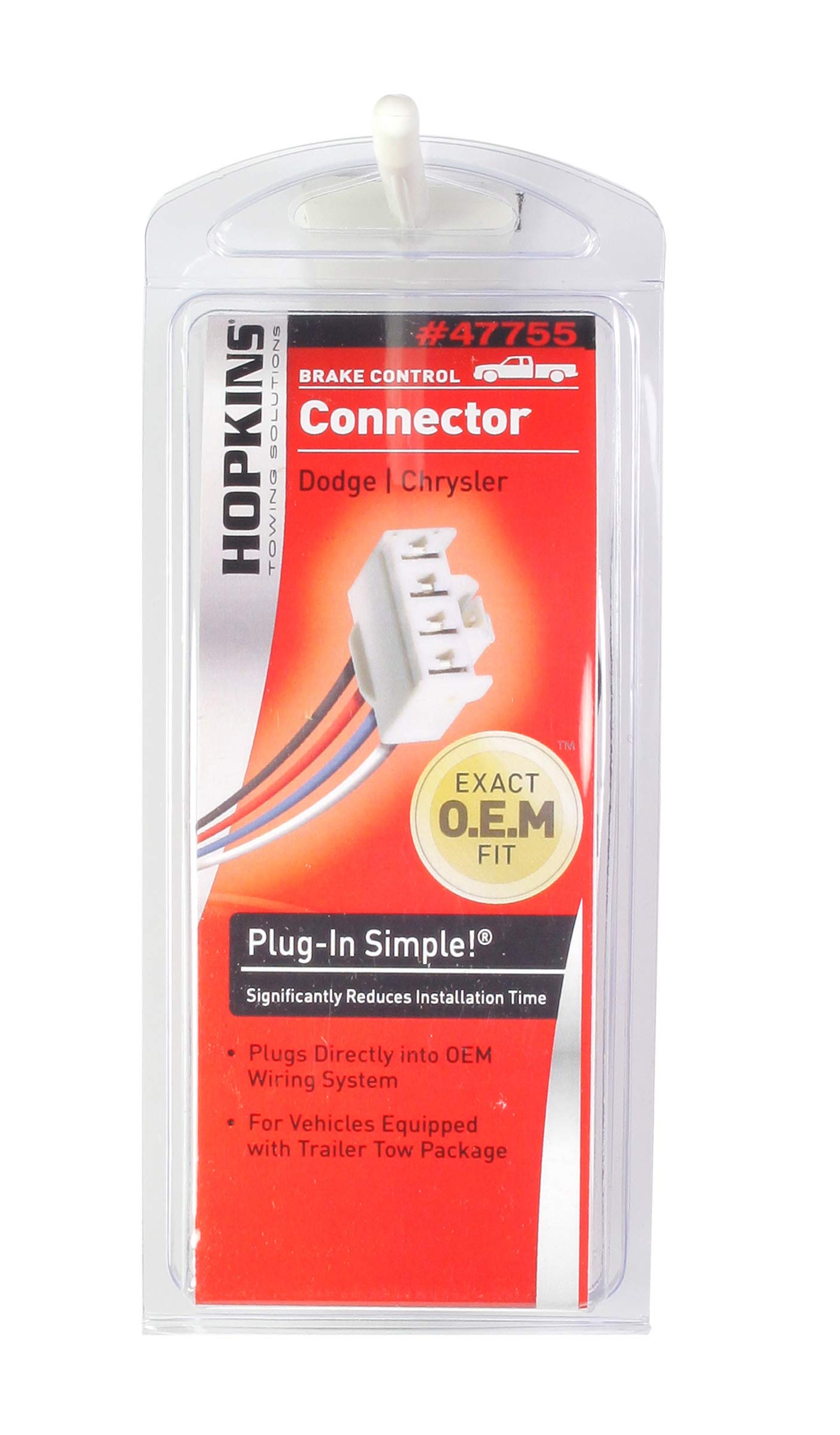 Hopkins 47755 Plug-In Simple Brake Control Connector