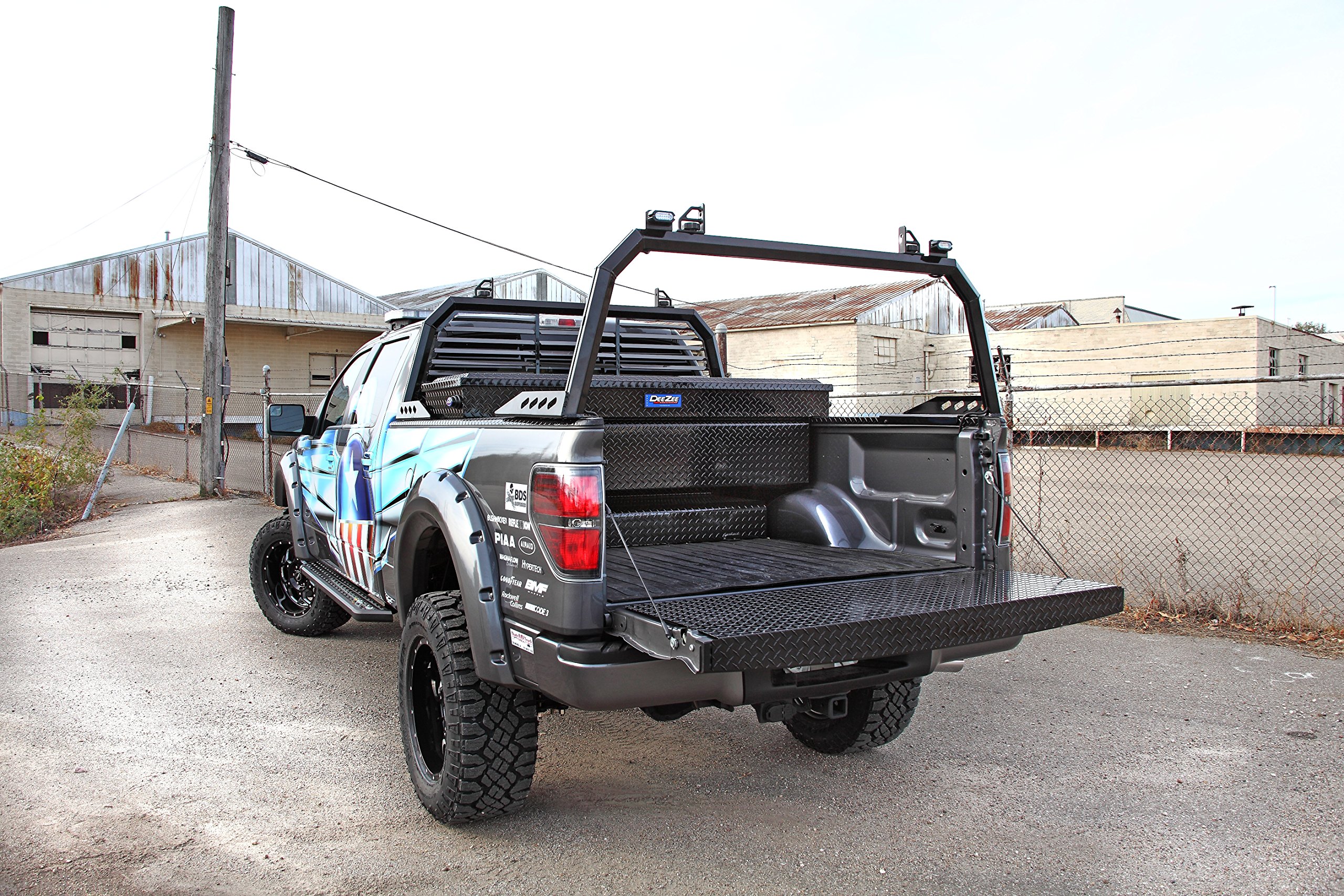 Dee Zee DZ4143B Black-Tread Full Tailgate Protector