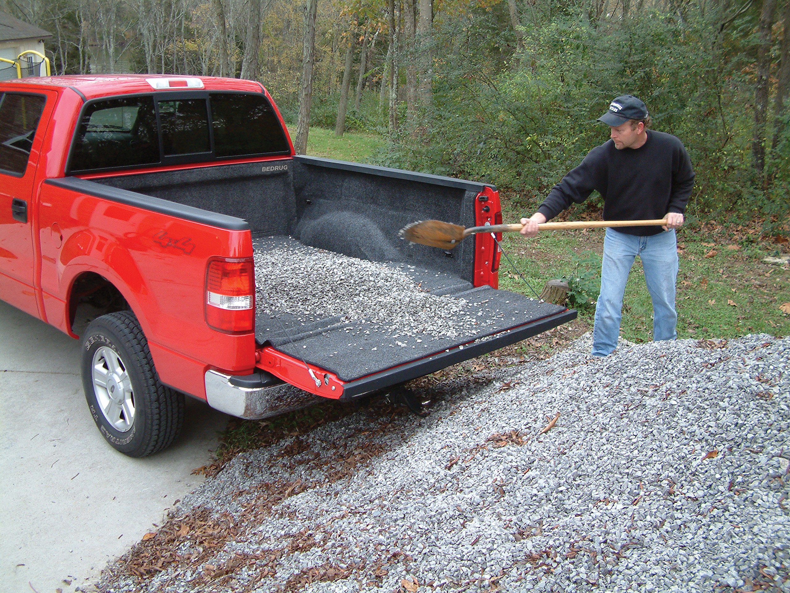 BedRug Full Bedliner BRQ99LBK fits 99-16 SUPERDUTY 8.0' BED WITHOUT FACTORY STEP GATE