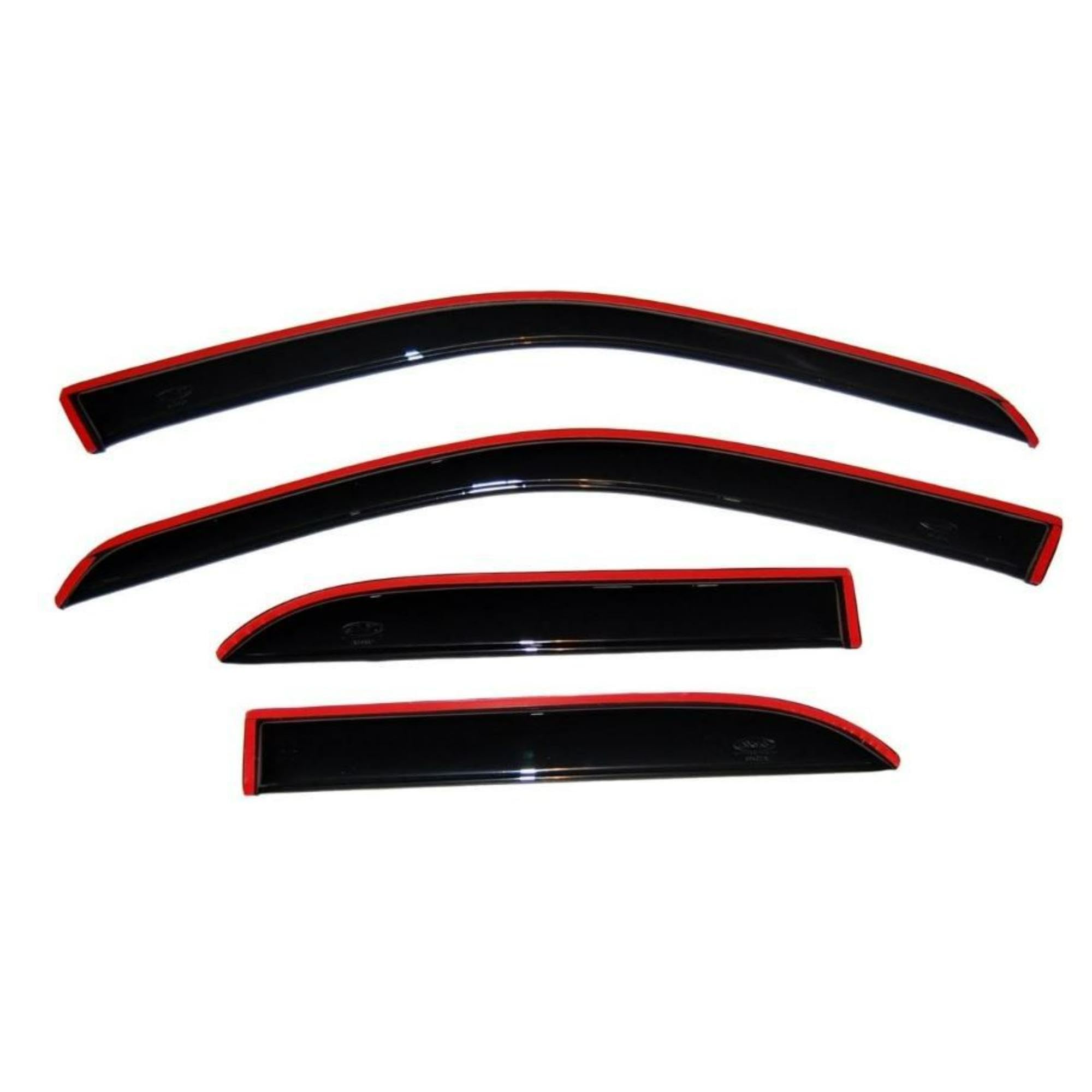 Auto Ventshade [AVS] In-Channel Ventvisor / Rain Guards | Smoke Color, 4 pc | 194733 | Fits 2002 - 2009 Chevrolet Trailblazer, 2006 - 2009 Trailblazer SS