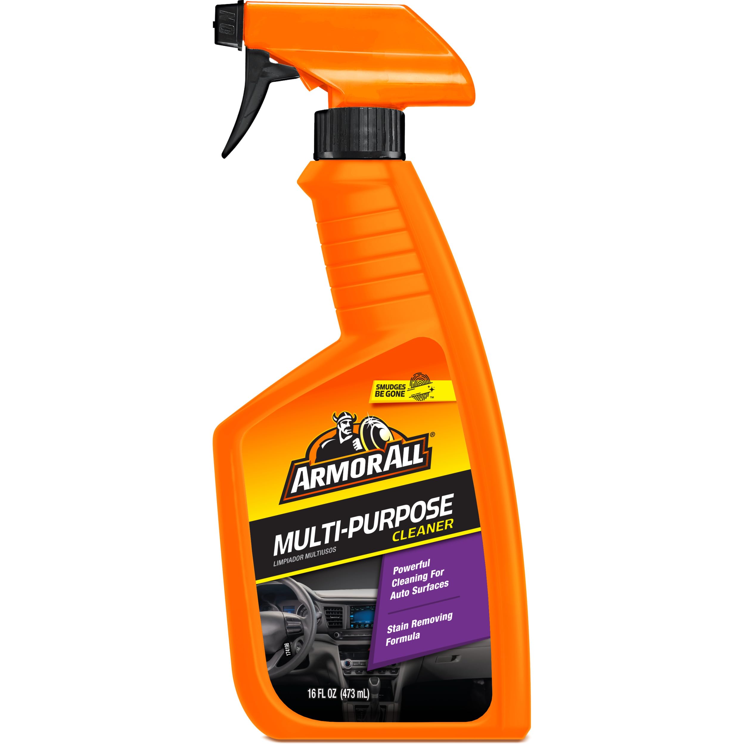 Multi Purpose Cleaner by Armor All, Car Cleaner Spray for All Auto Surfaces, 16 Fl Oz