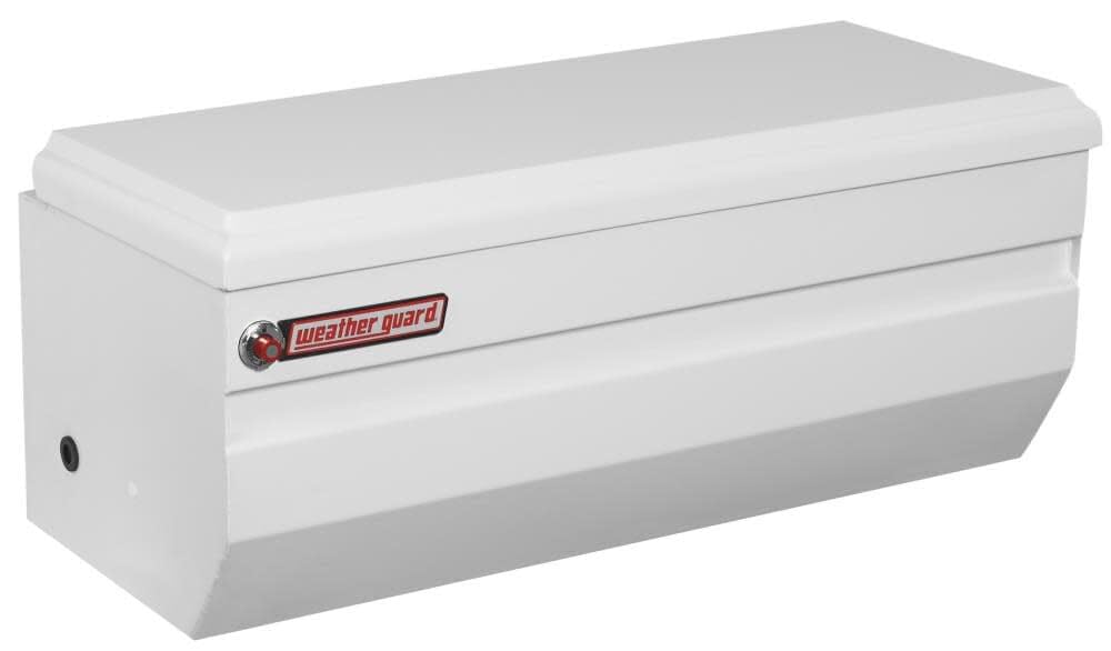 Weather Guard Truck Box Chest, 19-1/4 in H, Steel, White, 675301