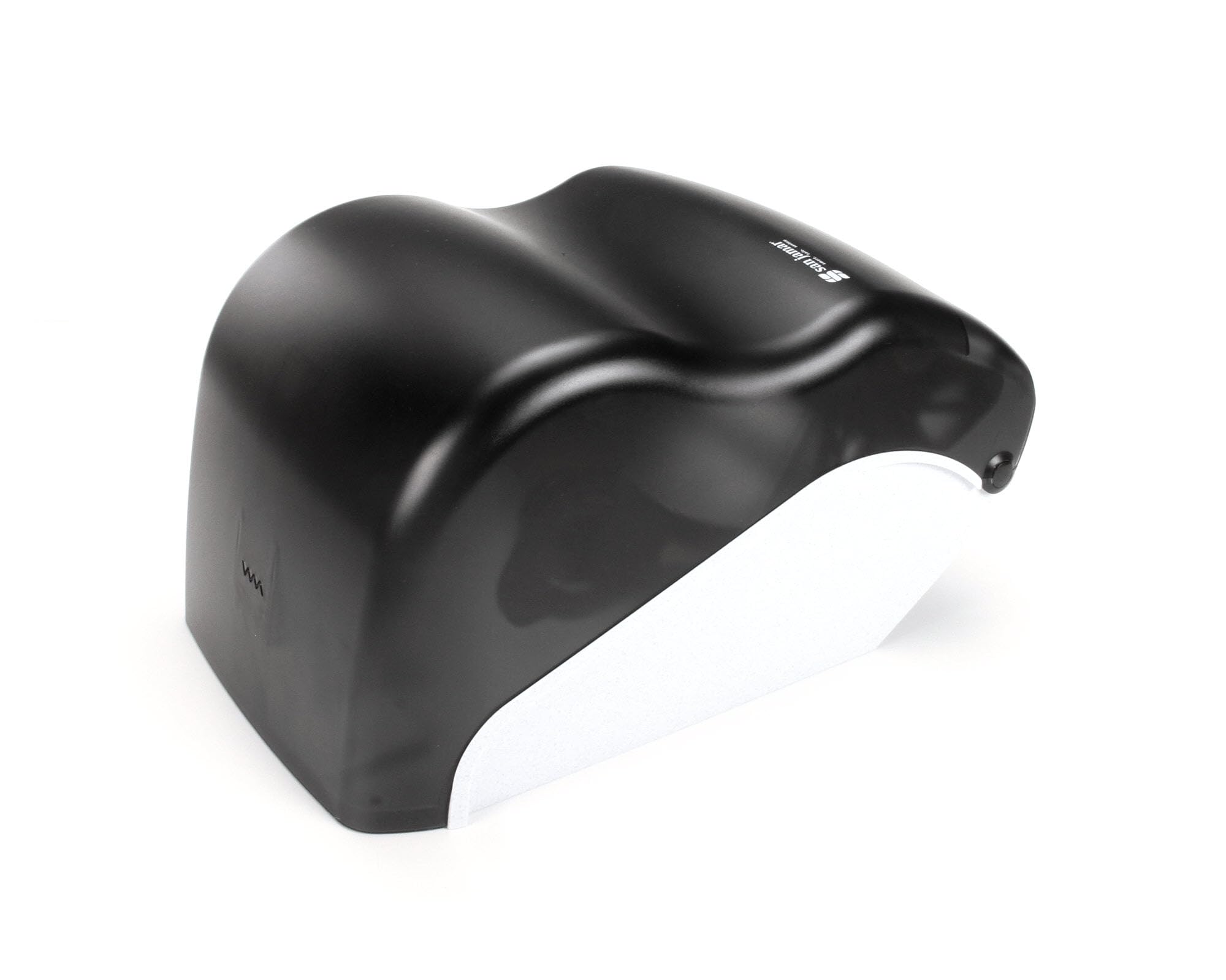 San Jamar Electronic Touchless Roll Towel Dispenser, 11 3/4 x 9 x 15 1/2, Black (T1300TBK),Black Pearl