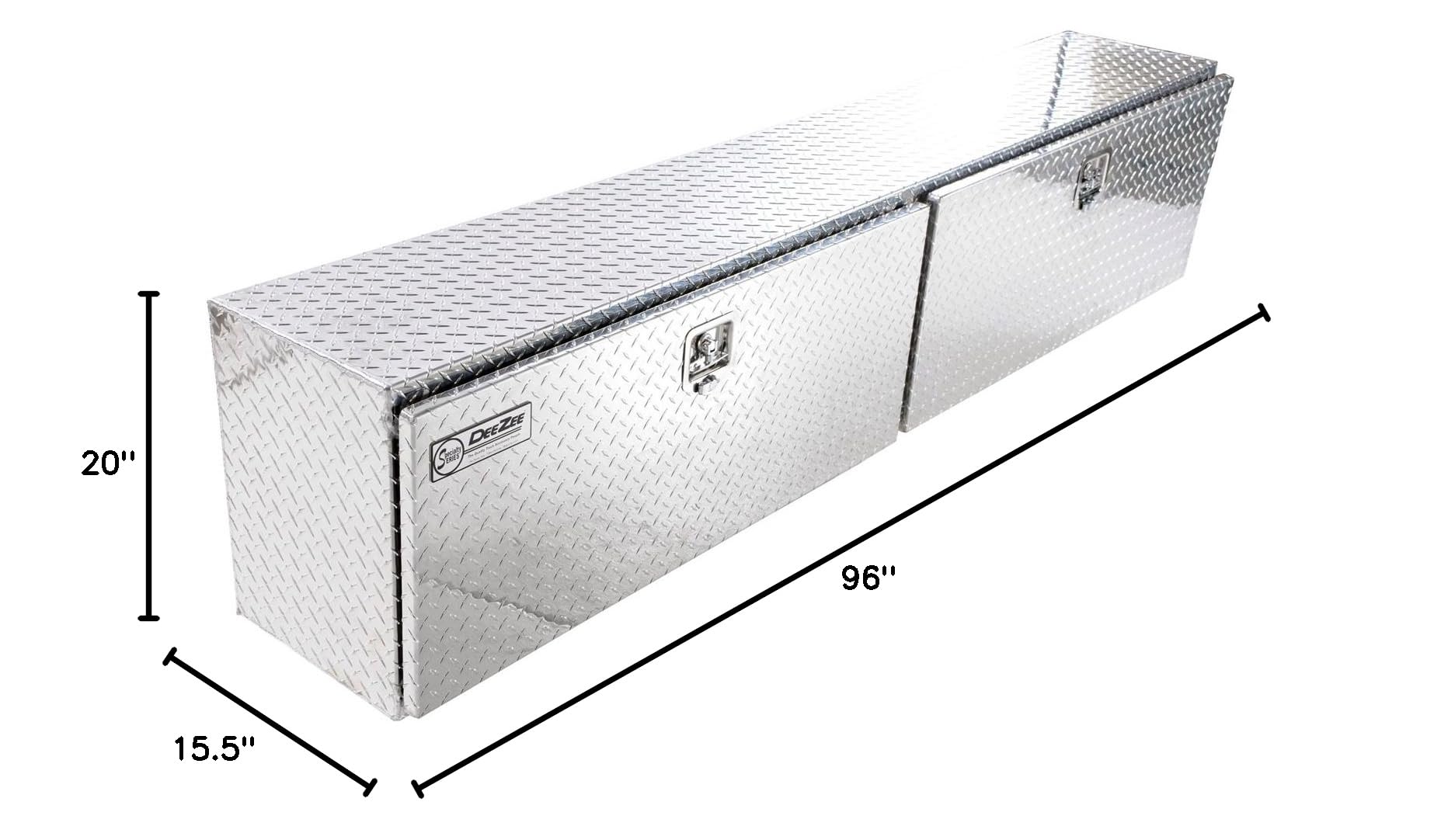 Dee Zee DZ67 Brite-Tread Aluminum Topsider Tool Box