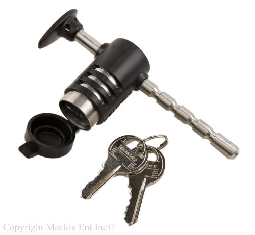 Master Lock Trailer Lock, Trailer Coupler & Receiver Lock Combo Pack, 3794DAT , Red