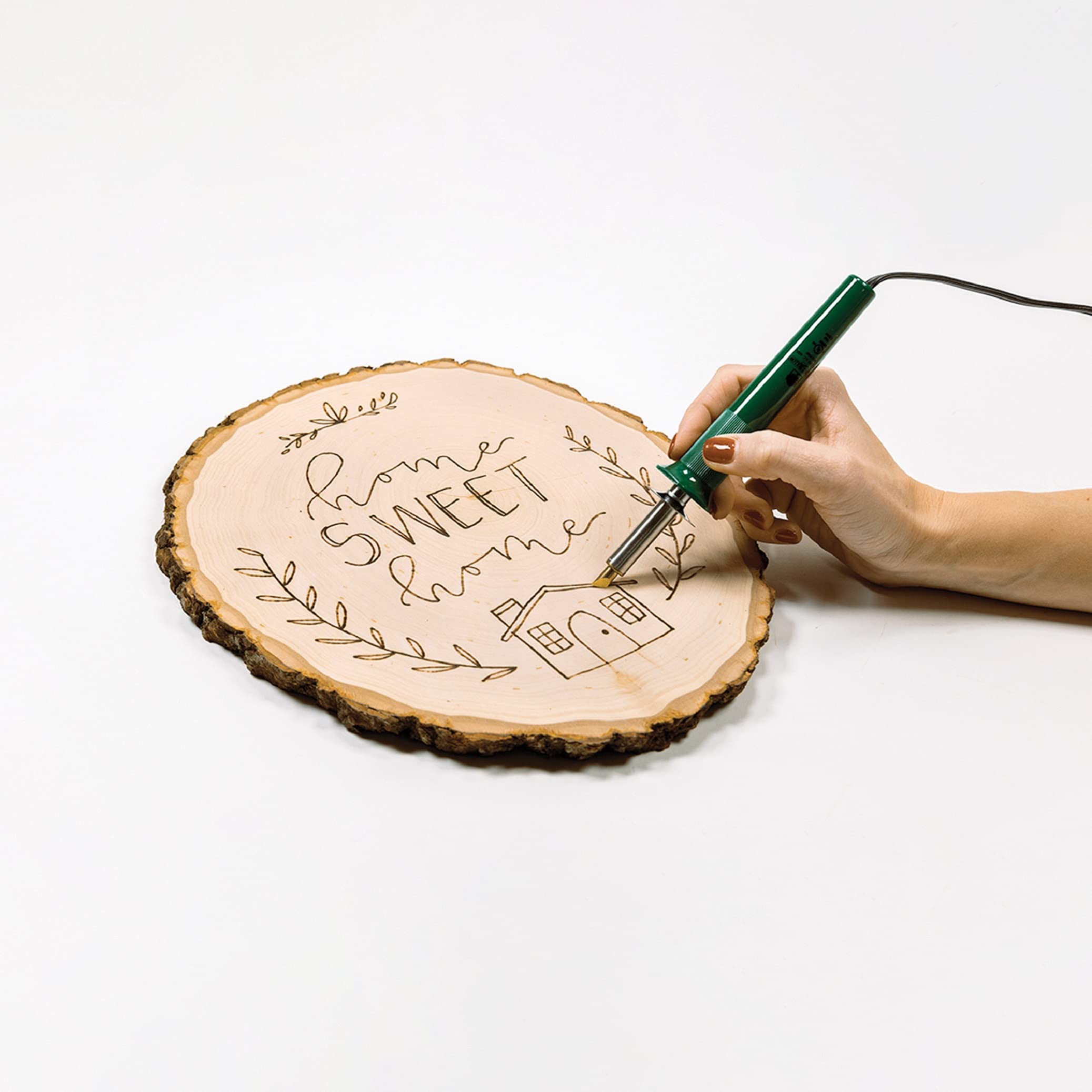 Walnut Hollow Creative Woodburner Introduction Value Pen for Beginner and Intermediate Woodburning, 4 Tips