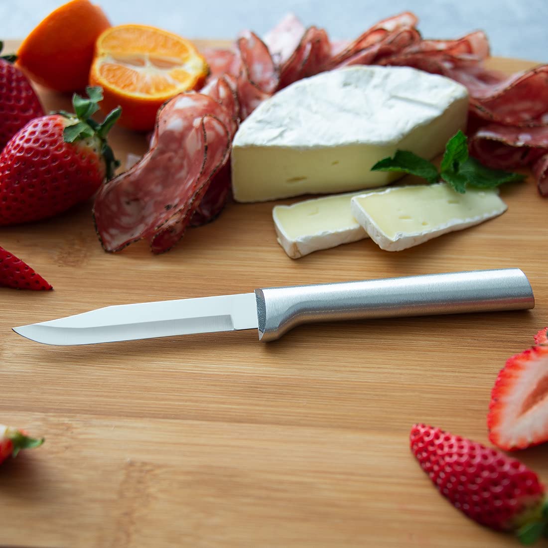 Rada Cutlery Regular Paring Knife, Aluminum Handle - Pack of 2