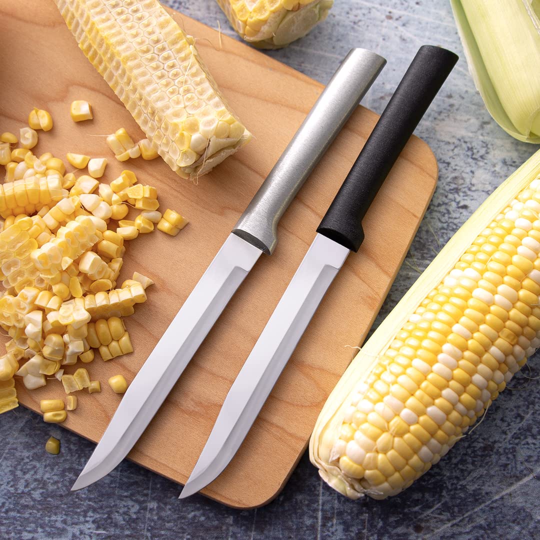 Rada Cutlery Utility Steak Knife with Aluminum Handle Pack of 2