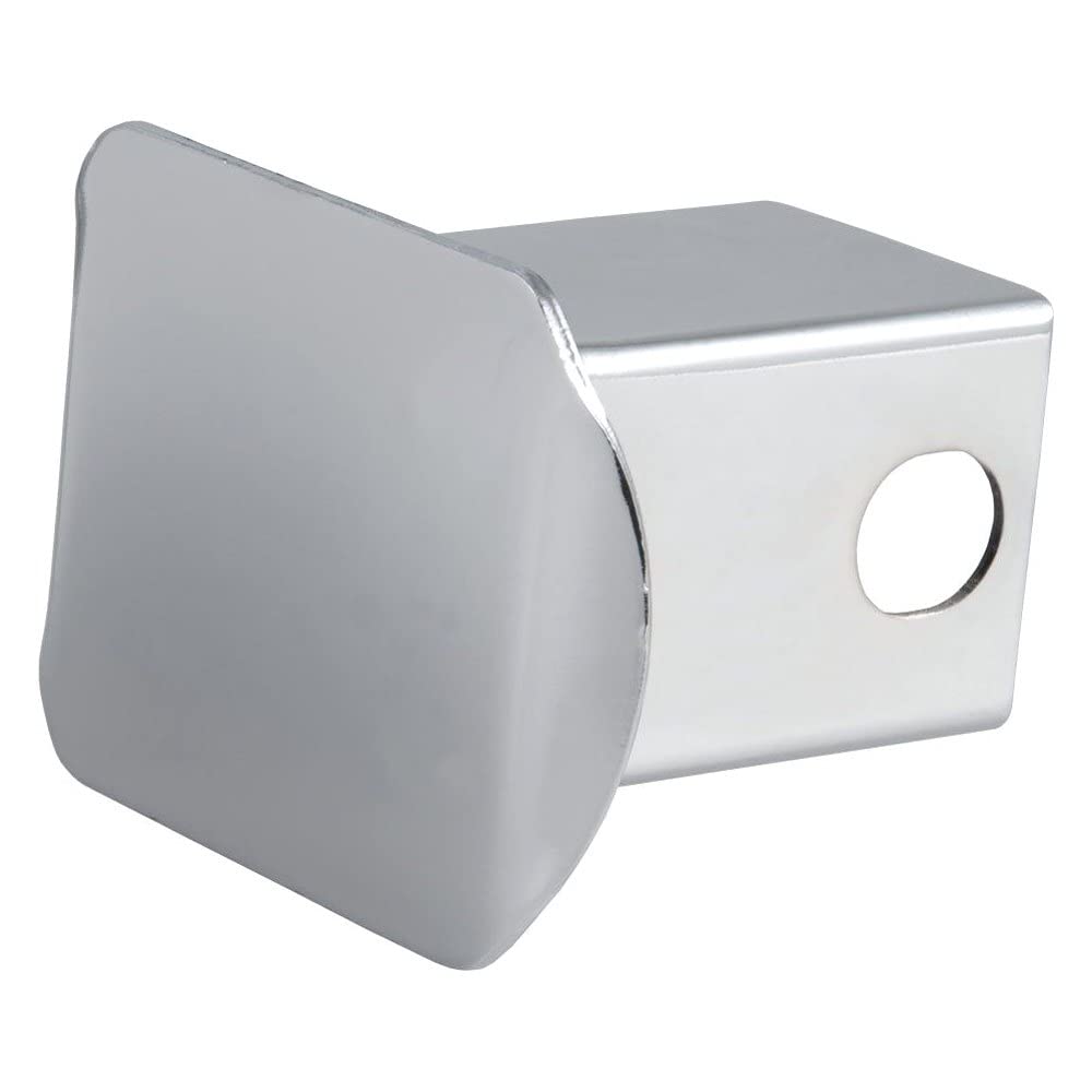 CURT 22111 Chrome Steel Trailer Hitch Cover, Fits 2-Inch Receiver