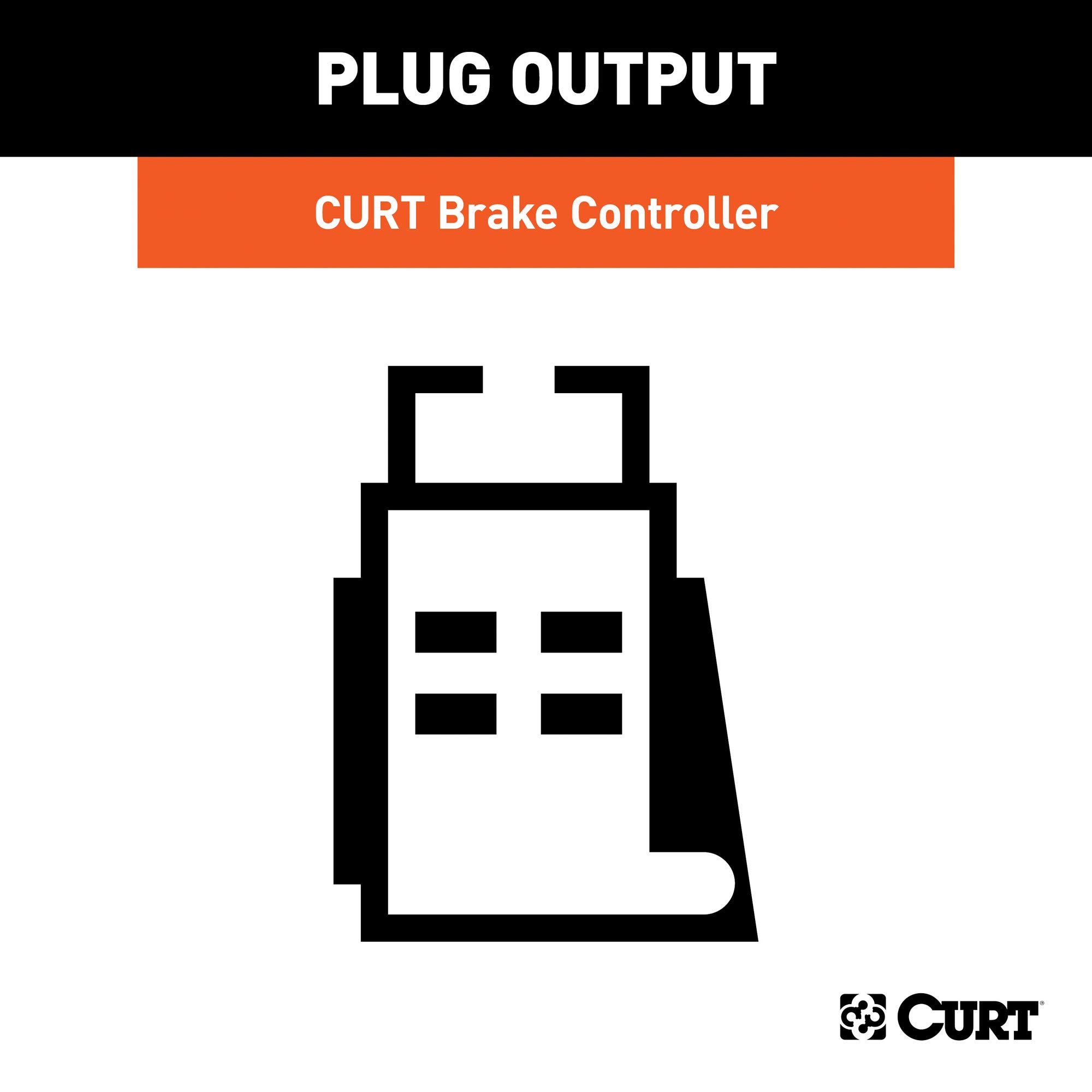 CURT 51343 Quick Plug Electric Trailer Brake Controller Wiring Harness, Select Chevrolet Silverado, Suburban, Tahoe, GMC Sierra, Yukon, Escalade , Black