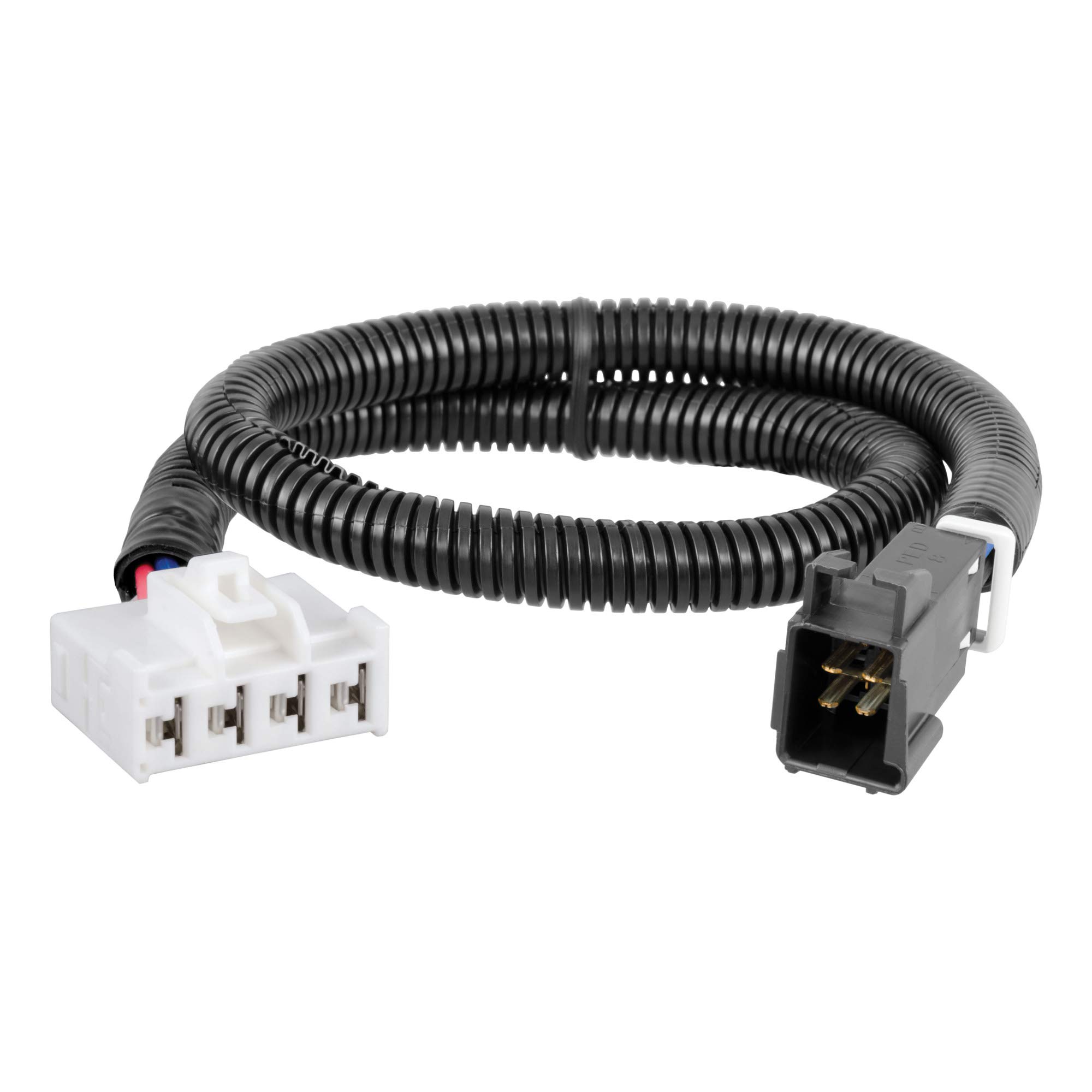 CURT 51333 Quick Plug Electric Trailer Brake Controller Wiring Harness, Select Dodge Ram 1500, 2500, 3500, Dakota, Durango, Chrysler Aspen , black