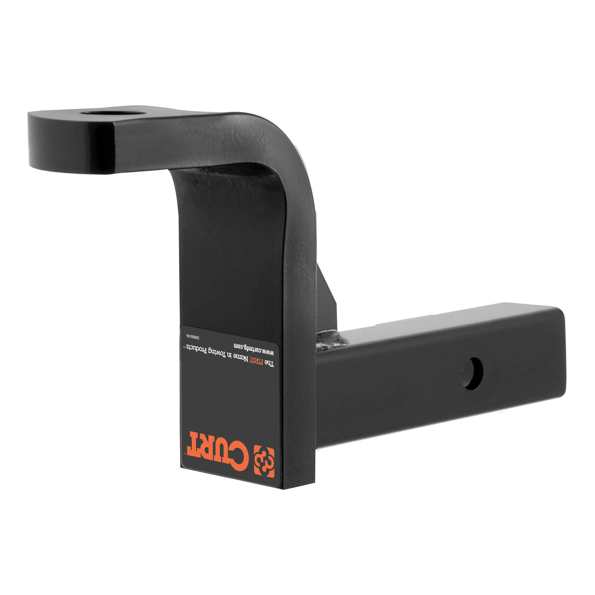 CURT 45336 Class 4 Trailer Hitch Ball Mount, Fits 2-Inch Receiver, 10,000 lbs, 1-1/4-Inch Hole, 6-Inch Drop, 4-3/4-Inch Rise