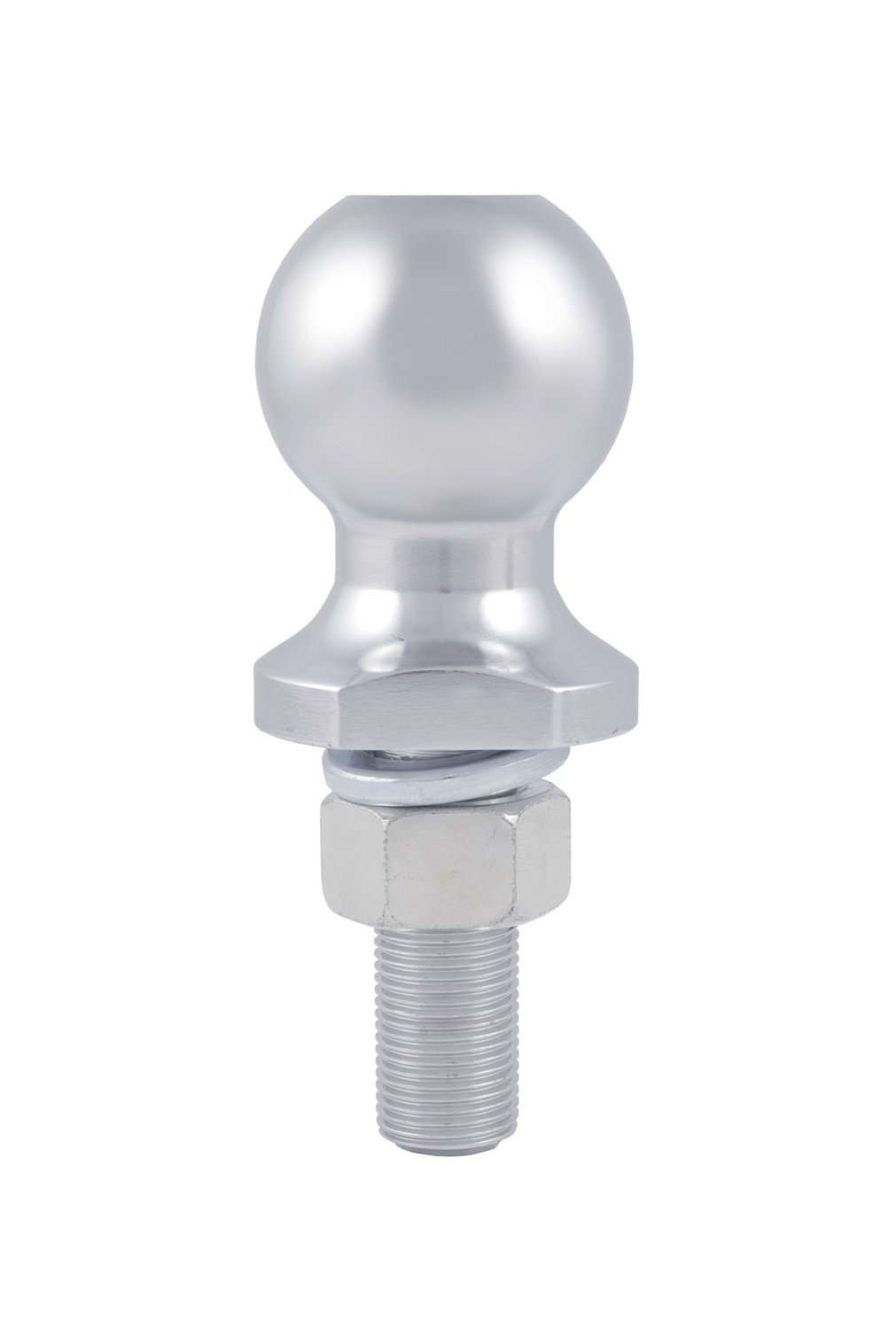 CURT 40063 Chrome Trailer Hitch Ball, 2,000 lbs, 1-7/8-Inch Diameter, 3/4 x 2-1/8-Inch Shank