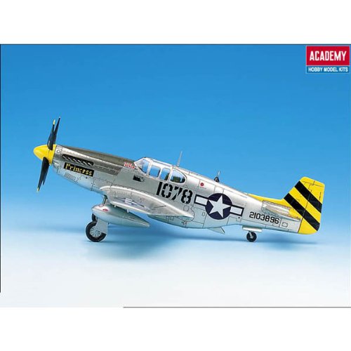 Academy The Fighter of World War II P-51C Model Kit, Gray