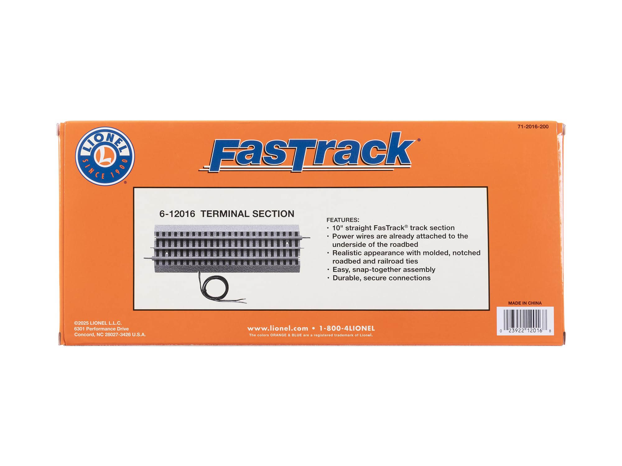 Lionel FasTrack Terminal Section