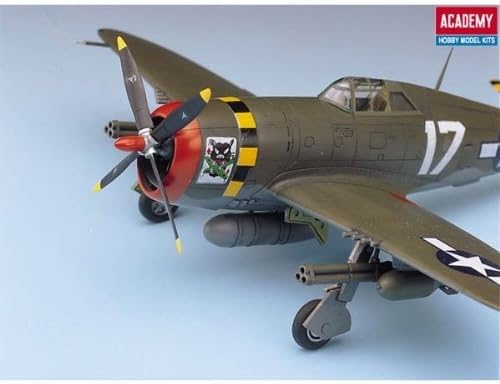 ACADEMY 12492 P-47D Thunderbolt Razorback, Multicolor